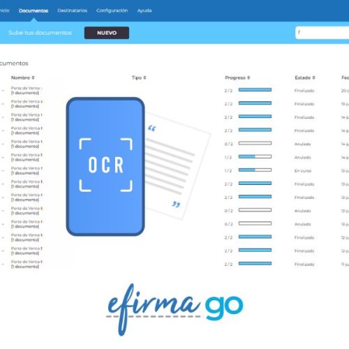 OCR en efirma GO: búsqueda avanzada en tus documentos pdf
